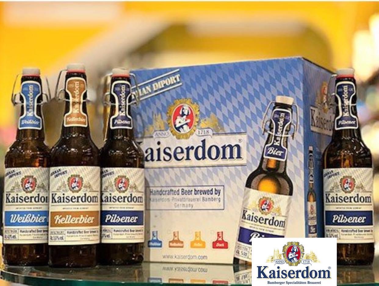 Hộp Quà Bia Kaiserdom Kellerbier – Thùng 12 Chai 500ml – bianhagau.vn