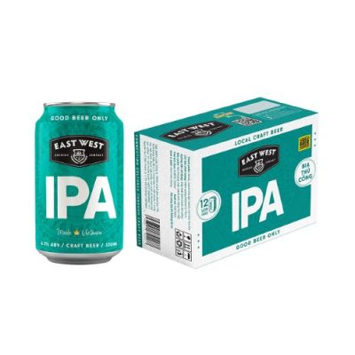 Bia East West Far East IPA 6.7% – Thùng 12 Lon 330ml – bianhagau.vn